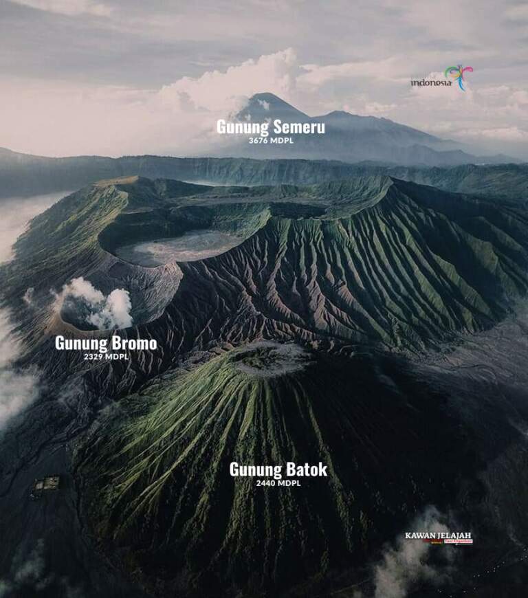 Gunung Batok, Destinasi Wisata Bromo Penuh Pesona & Legenda